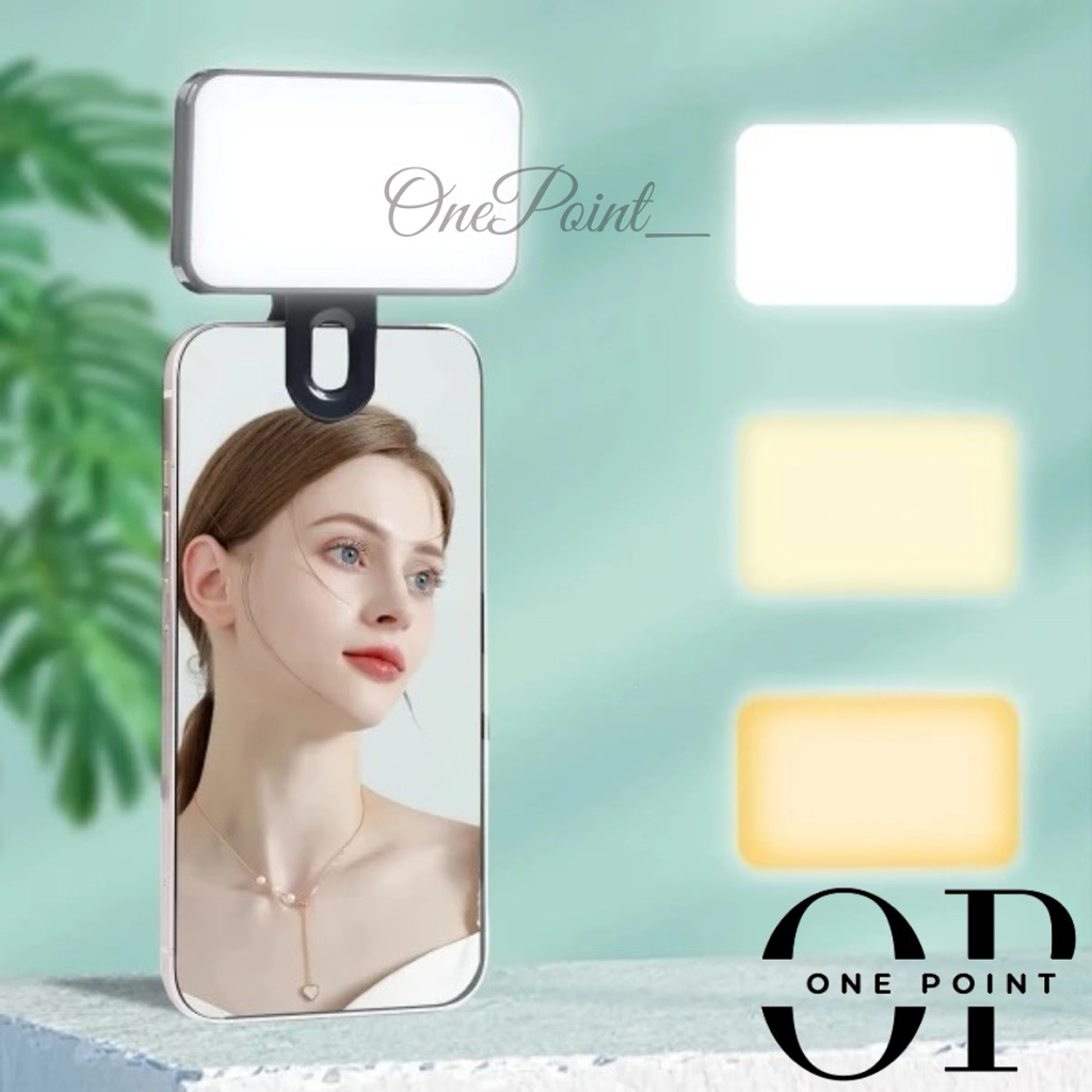 Jual Lampu Selfie Portable Clip Mini led Light Led Video Light LAMPU ...