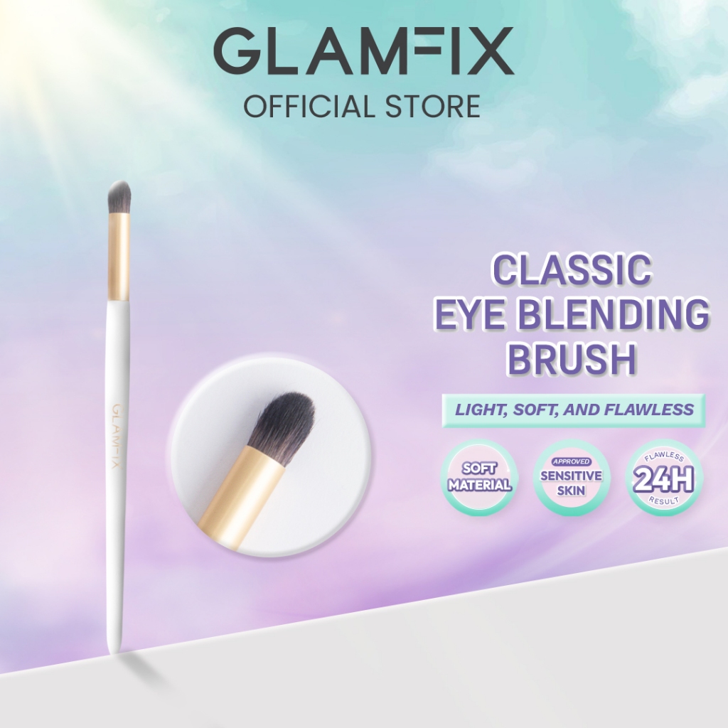 Jual GLAMFIX Classic Eye Blending Brush Make Up Kuas Eyeshadow Make Up ...