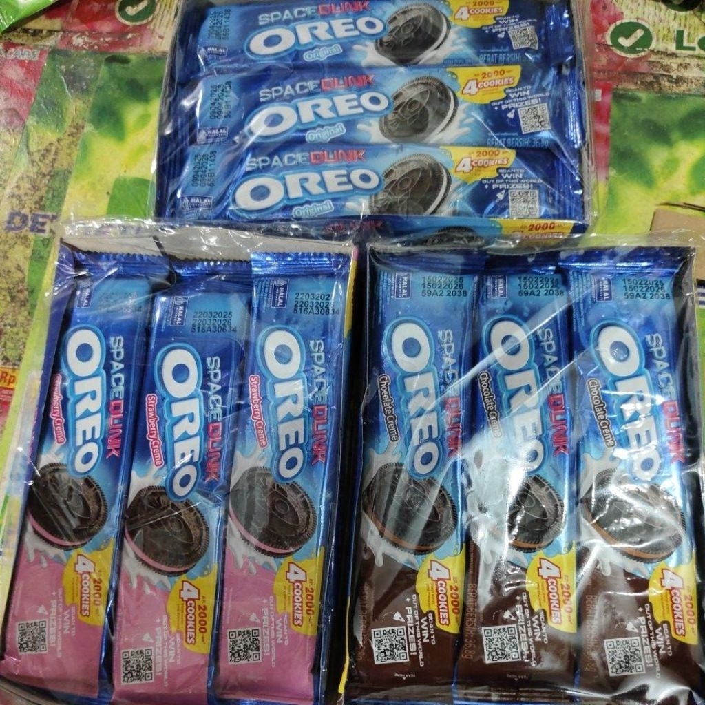 Jual OREO BISKUIT ECERAN 2000 1PAK ISI 12 PCS ( 4COOKIES) | Shopee ...