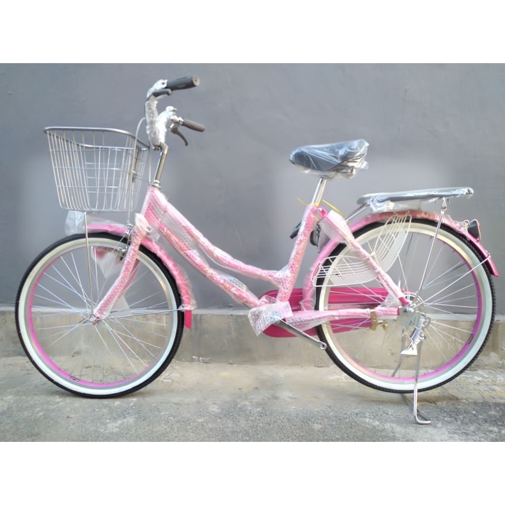 Jual Sepeda Mini 24 Jieyang Velg dan keranjang Aluminium | Shopee Indonesia