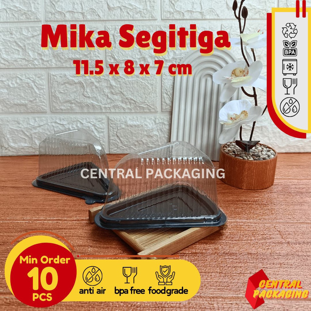 Jual Mika Cake Slice Segitiga / Mika Cake Potong / Mika Mille Crepes ...
