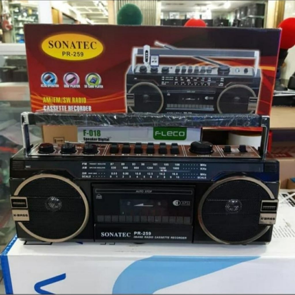 Jual Tape Kaset Pita Usb Memory Radio Bluetooh SONATEC PR 359 ORIGINAL ...