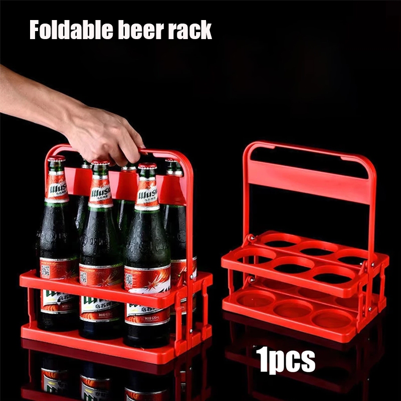 Jual Rak Keranjang Bir Wine Beer Rack Beer Bottle Carrier Dapat ...