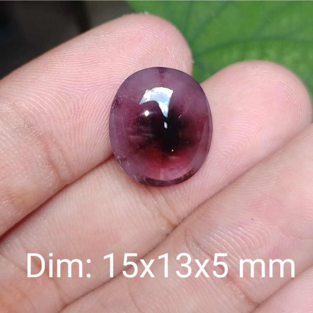 Jual KECUBUNG UNGU TUA HITAM NATURAL cek batu lainnya yaman api wulung ...