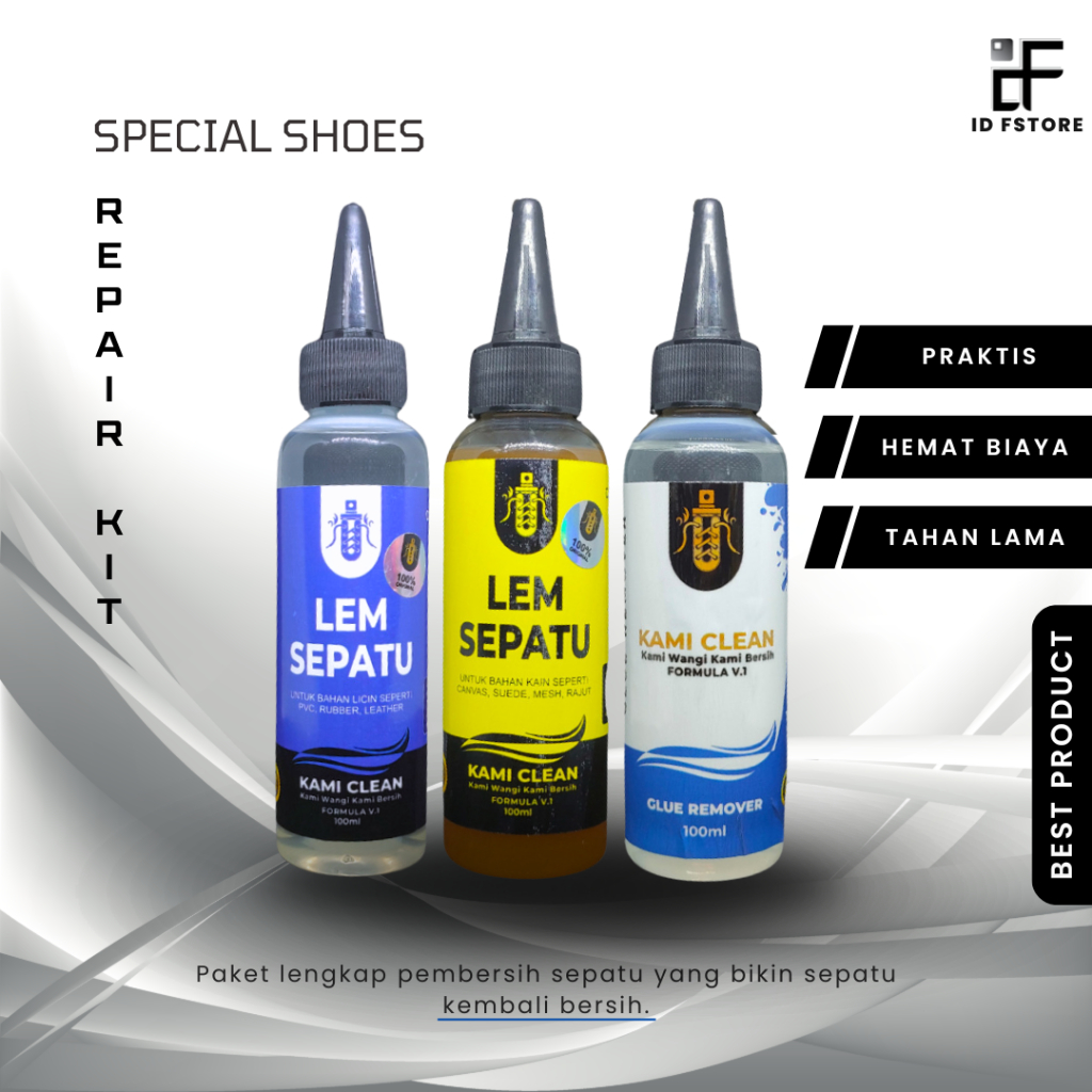 Jual Paket Lem Sepatu | Perekat Super Kuat | Shoes Glue Perbaikan Sol ...