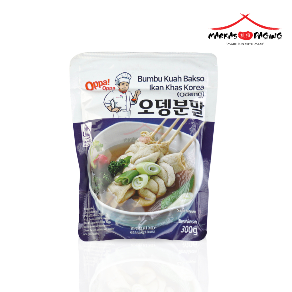Jual Bumbu Saus kuah Soup Oden Odeng Eomuk Fish Cake Bakso 300gr ...