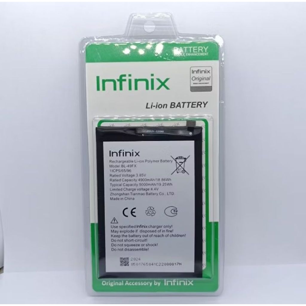 Jual Batre Baterai Infinix HOT 8 X650 X650C X650B ORIGINAL 100% Model ...