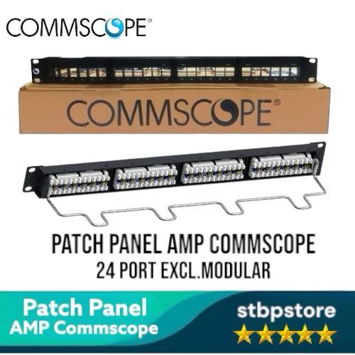 Jual AMP Commscope Patch Panel Patchpanel 24Port 24 Port CAT5E Cat 5E ...