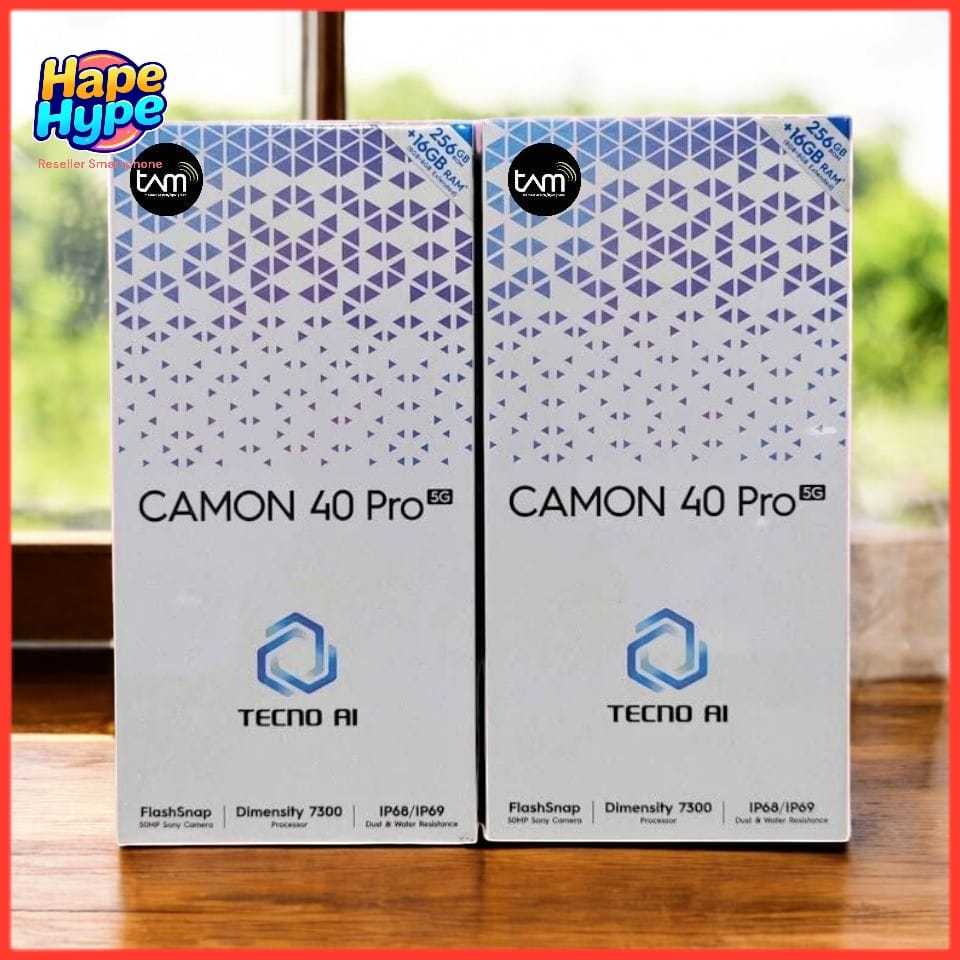 Jual TECNO CAMON 40 Pro 5G - 8/256 GB | D7300 Ultimate| Camera Sony LYT ...