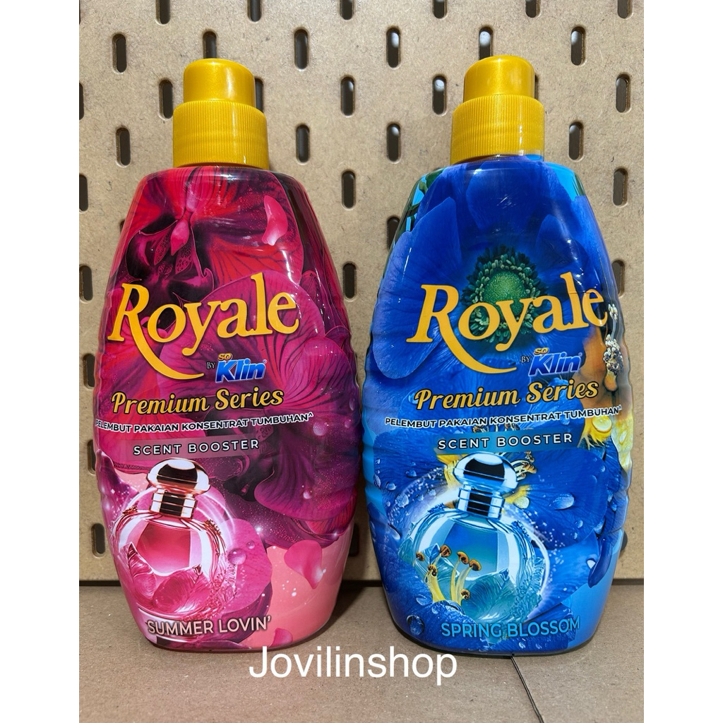 Jual ROYALE SoKlin Premium Pelembut & Pewangi Pakaian Botol 600ml ...