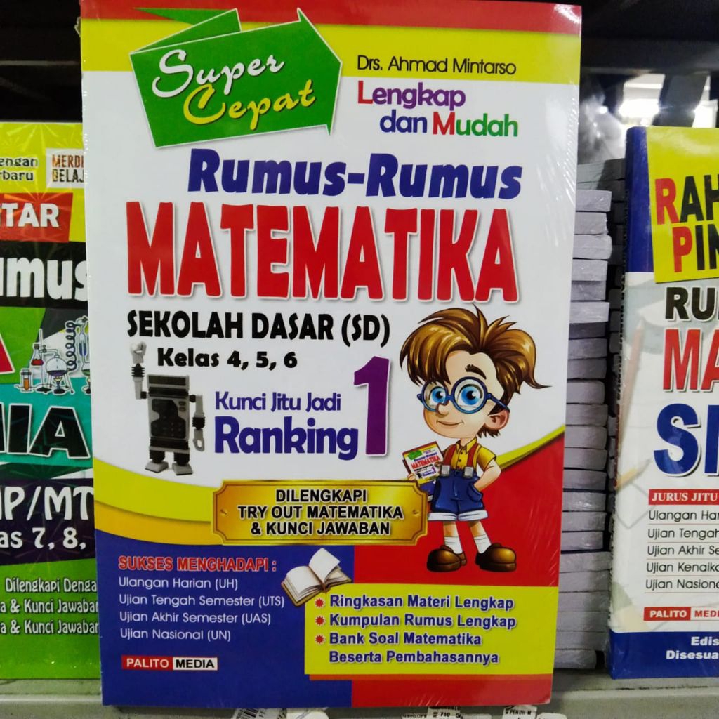 Jual Super Cepat Lengkap Dan Mudah Rumus Rumus Matematika SD 4 5 6 ...