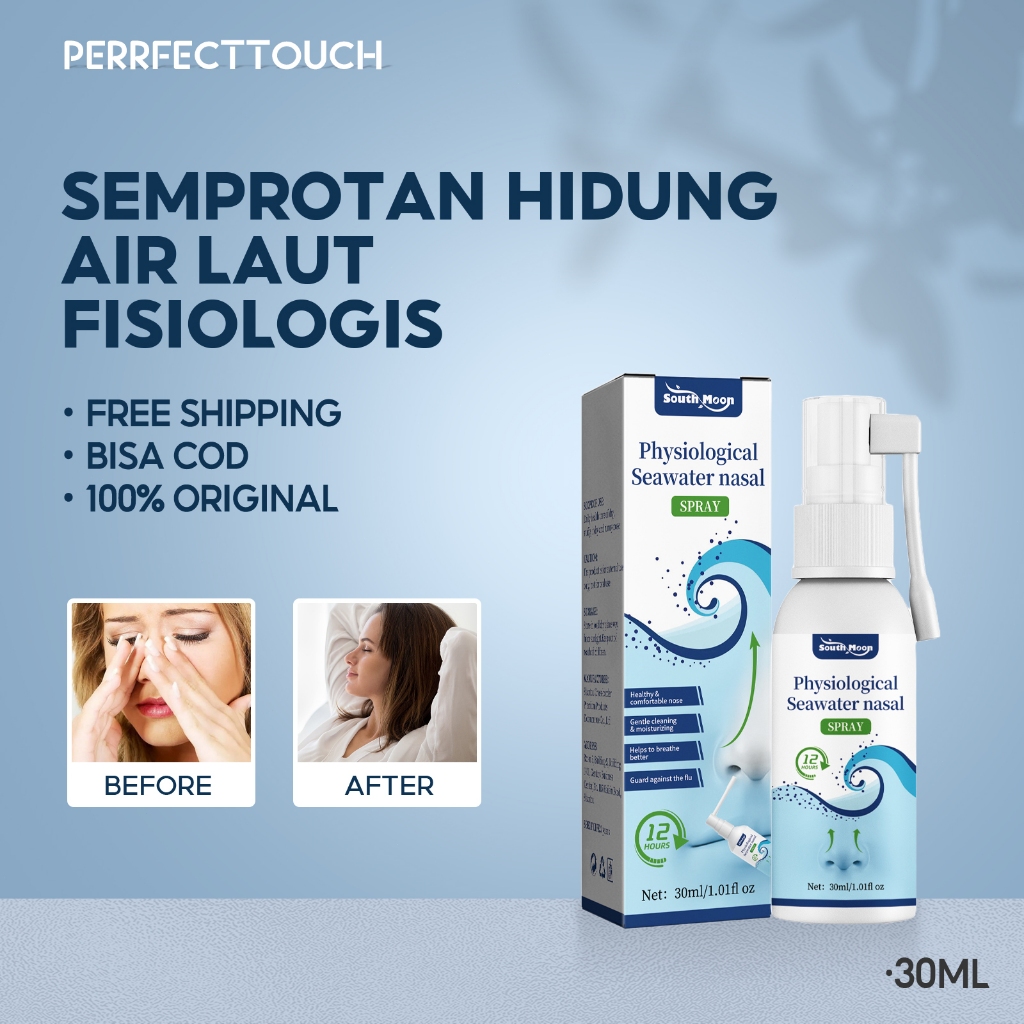 Jual South Moon Semprotan Hidung Air Laut Fisiologis 30ml Lembut ...