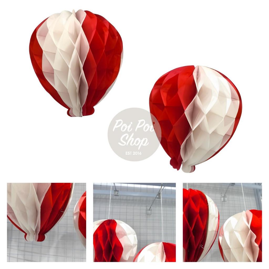 Jual Lampion 17 Agustus Merah Putih Tawon Balon Udara Kertas Hiasan ...