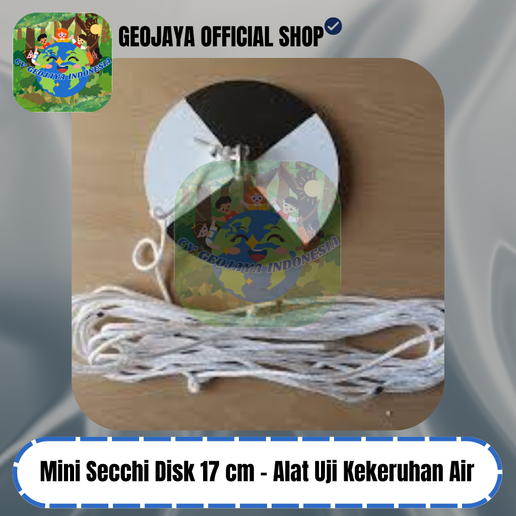 Jual Mini Secchi Disk 17 cm – Alat Uji Kekeruhan Air | Shopee Indonesia