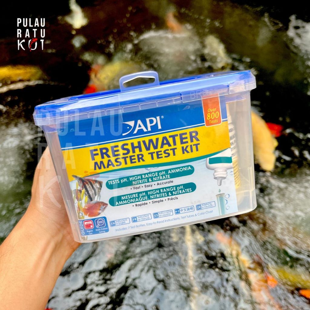 Jual API Freshwater Master Test Kit 800x Tes Original | Amonia, Nitrit ...