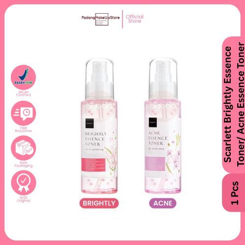Jual Scarlett Brightly Essence Toner/ Acne Essence Toner | Shopee Indonesia