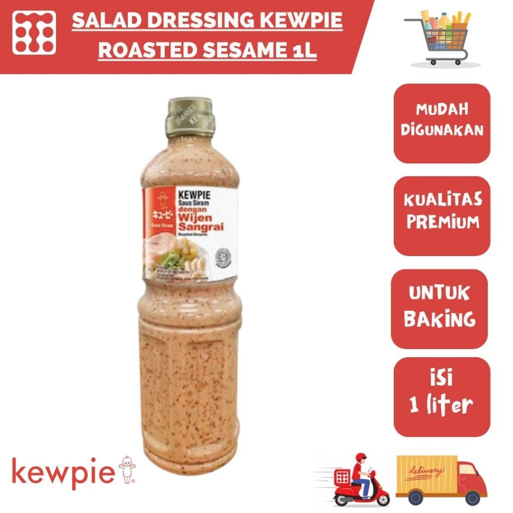 Jual SALAD DRESSING KEWPIE ROASTED SESAME 1L | Shopee Indonesia