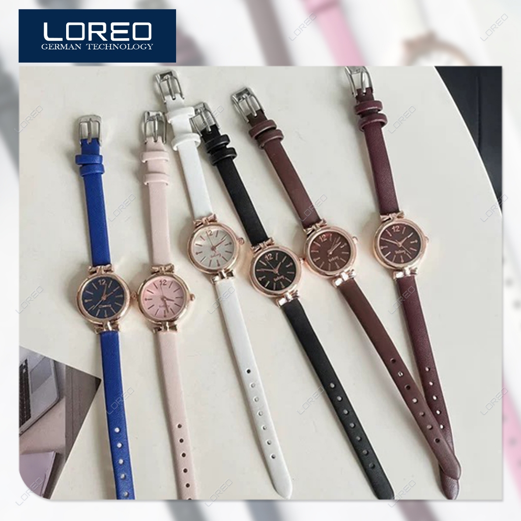 Jual Loreo - Jam Tangan Wanita Dial Bulat yang Elegan dan Sederhana ...
