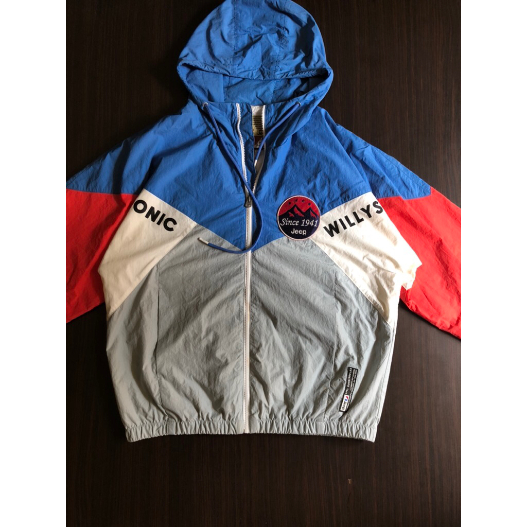 Jual Colorblock jacket jeep | Shopee Indonesia