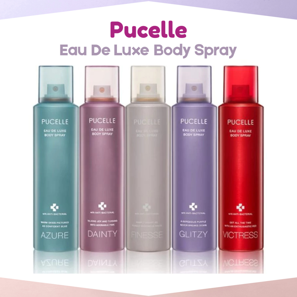 Jual Pucelle Eau De Luxe Body Spray 150ml/Parfum Wanita | Shopee Indonesia