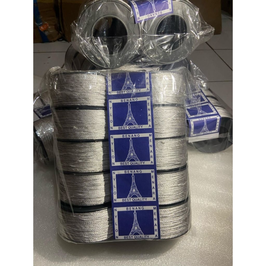 Jual BENANG BANGUNAN NILON NILON/ Nylon/ BENANG SOL PANJANG 50 METER 1 ...