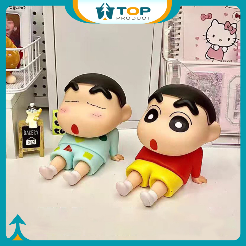 Jual Stand Holder Hp Crayon Sinchan Lucu Dudukan Ponsel Dekorasi Meja ...