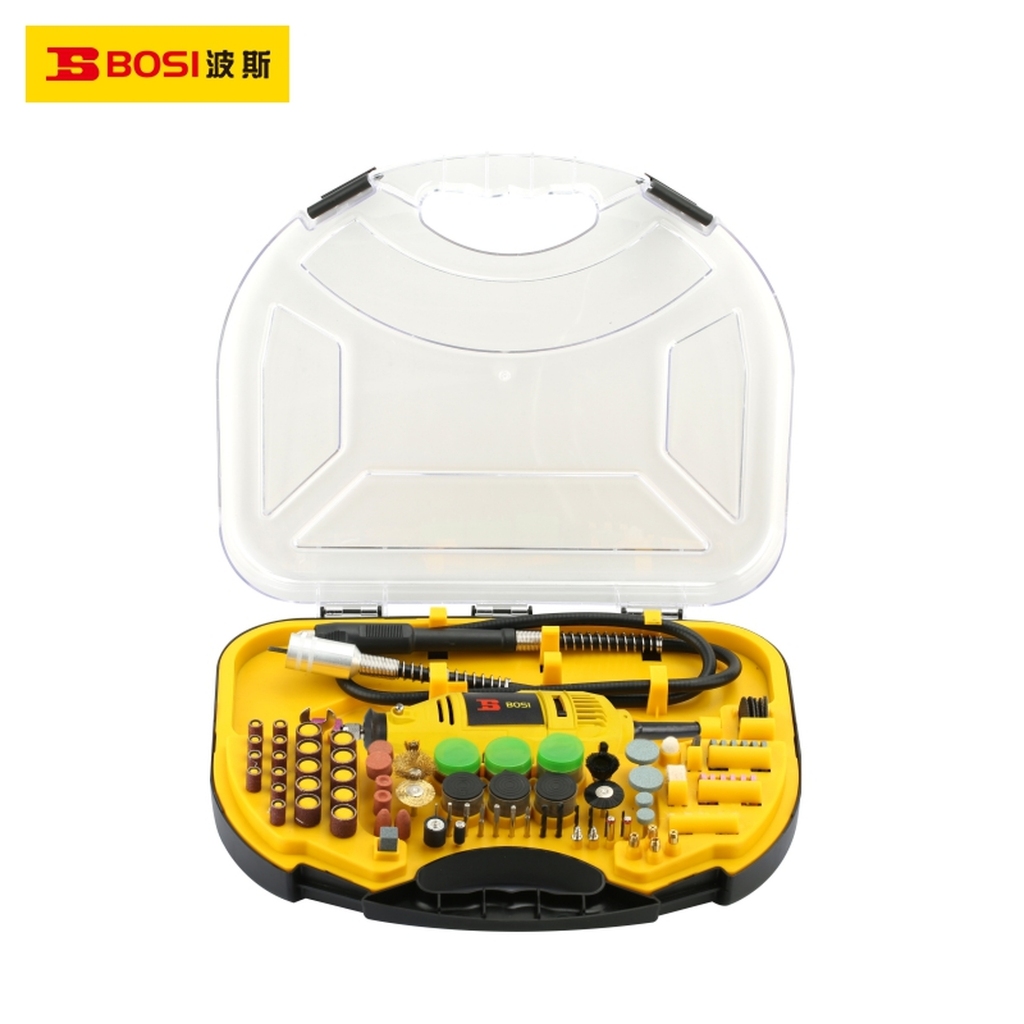 Jual BOSI Die Grinder Set Gerinda Mini Bor Turner Listrik Electric ...