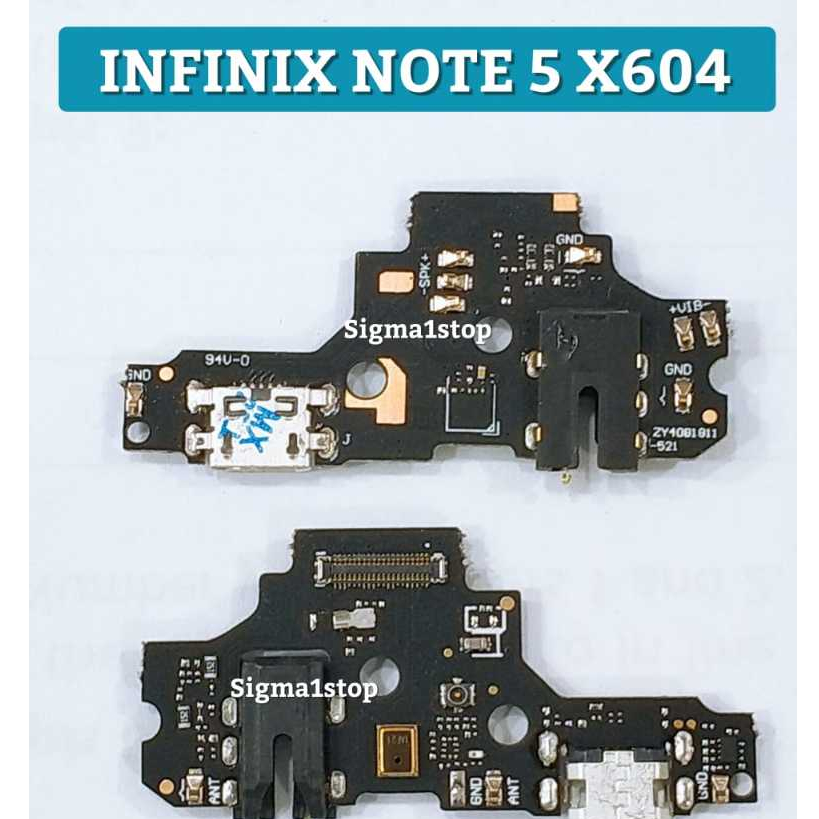 Jual Infinix Note 5 X604 Plug in Pcb Board Connector Charge Kolektor ...