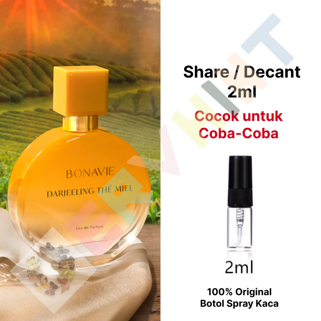 Jual [Decant Parfum] Bonavie - Darjeeling The Miel EDP (Eau de Parfum ...