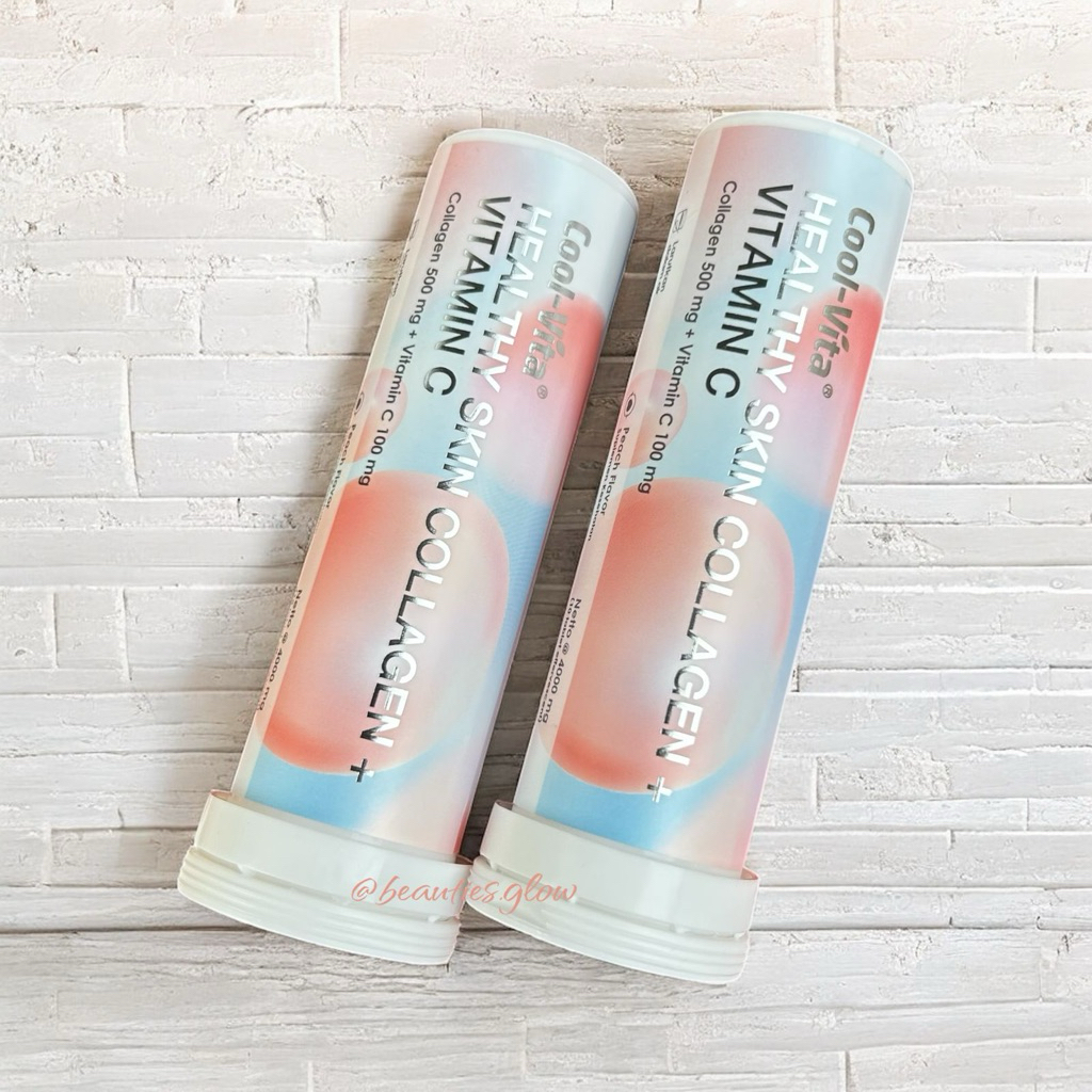 Jual [DAPAT 2] COOLVITA HEALTHY SKIN COLLAGEN + VIT C RASA PEACH | Shopee Indonesia