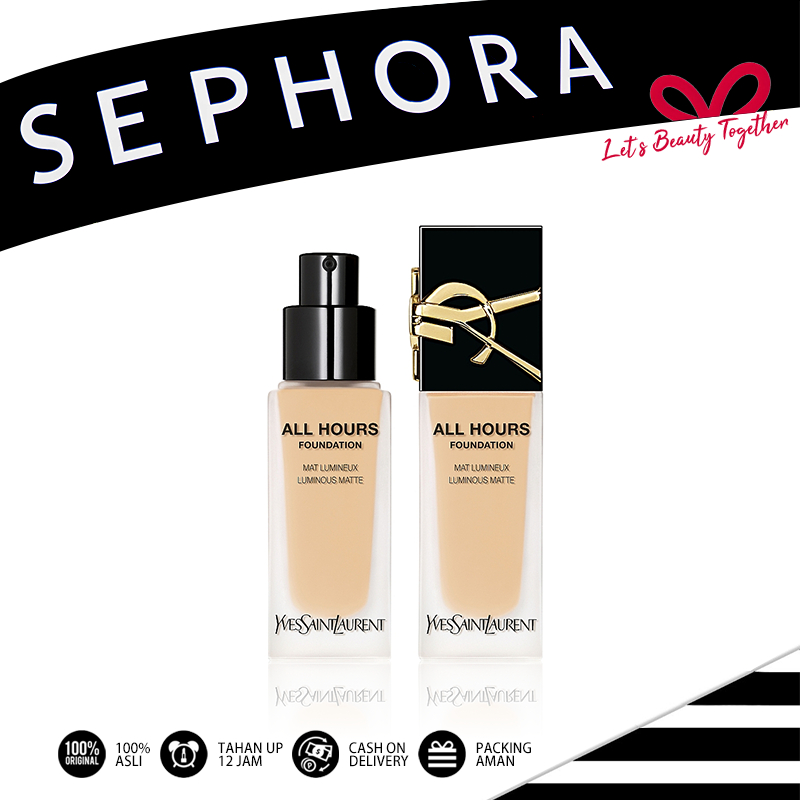 Jual 【100% Original】Ysl Foundation/ Yves Saint Laurent All Hours ...