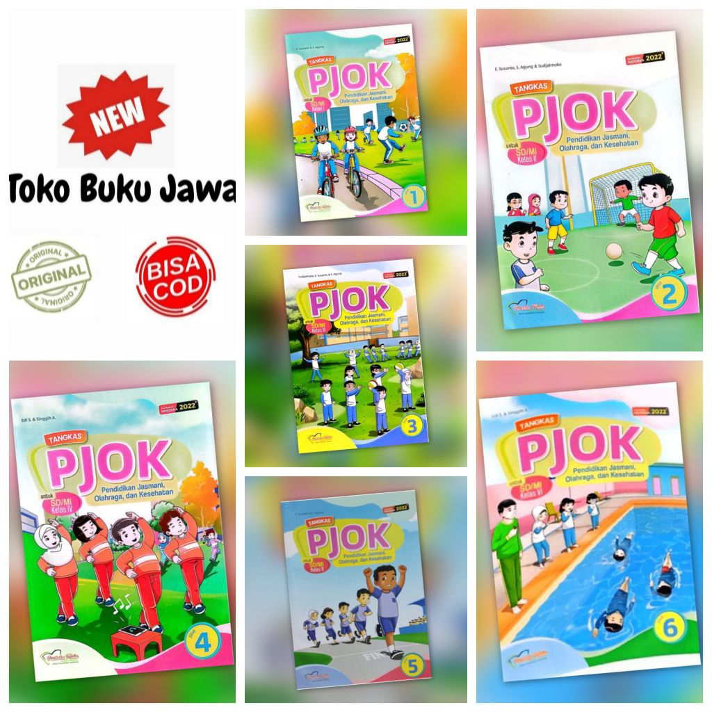 Jual Buku Tangkas PJOK Kelas 1 2 3 4 5 6 SD Pustaka Mulia Kurikulum Merdeka 2023 | Shopee Indonesia