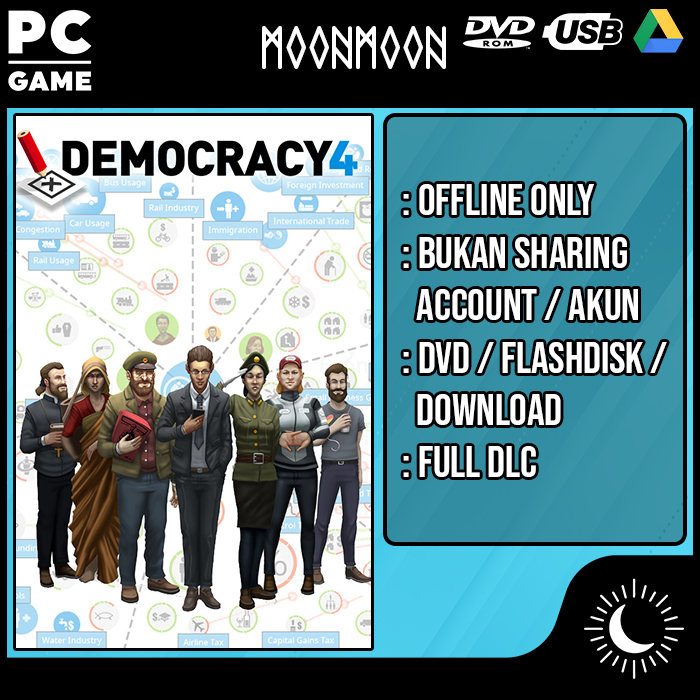 Jual Democracy 4 Full DLCs PC Games | Shopee Indonesia
