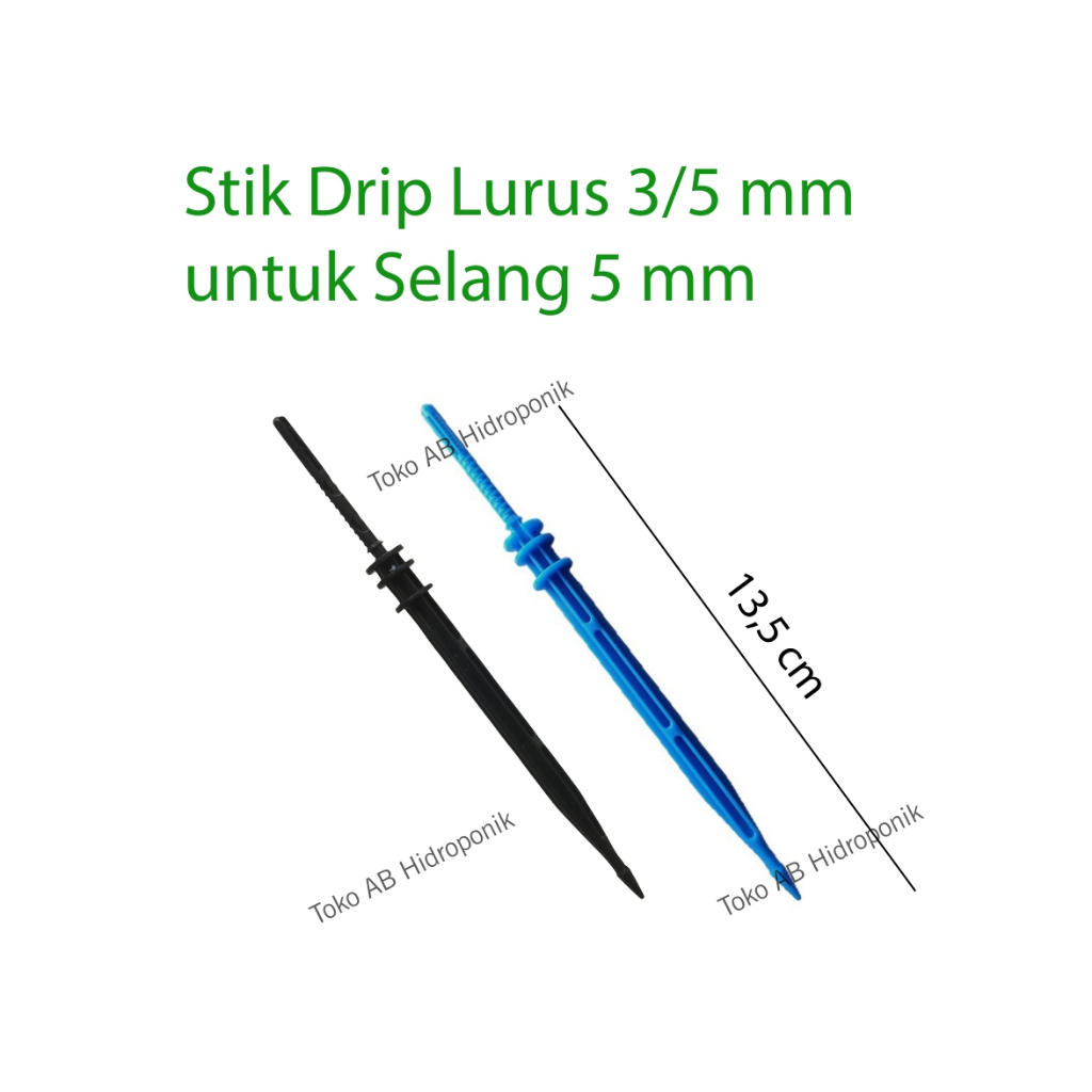 Jual Stick Drip Stik Drip Lurus 5 mm / 3/5 mm Sistem Irigasi Tetes ...