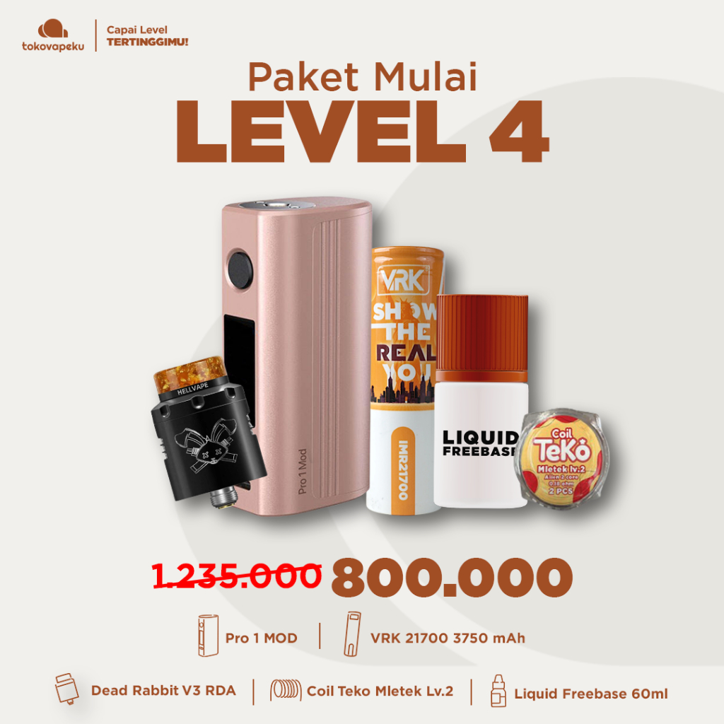 Jual PAKET MULAI PAKET LEVEL 4 PAKET MOD ORI by TOKU | Shopee Indonesia
