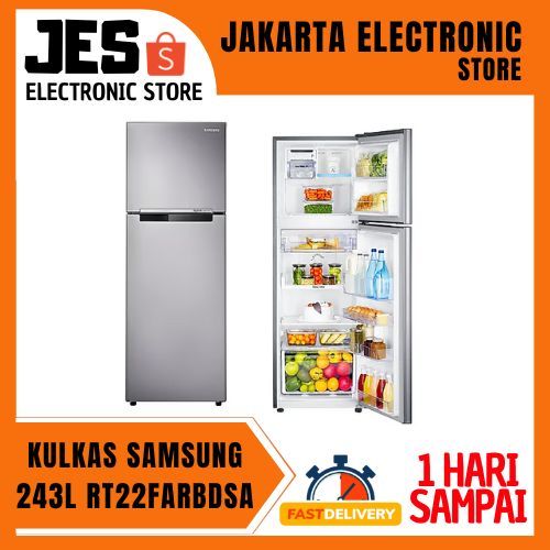 Jual SAMSUNG RT22FARBDSA KULKAS 2 PINTU 243 LITER DIGITAL INVERTER ...