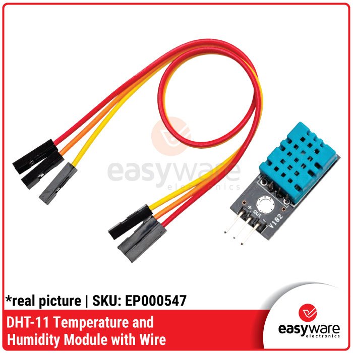 Jual DHT11 DHT-11 TEMPERATURE AND HUMIDITY SENSOR MODULE DHT11 MODULE ...