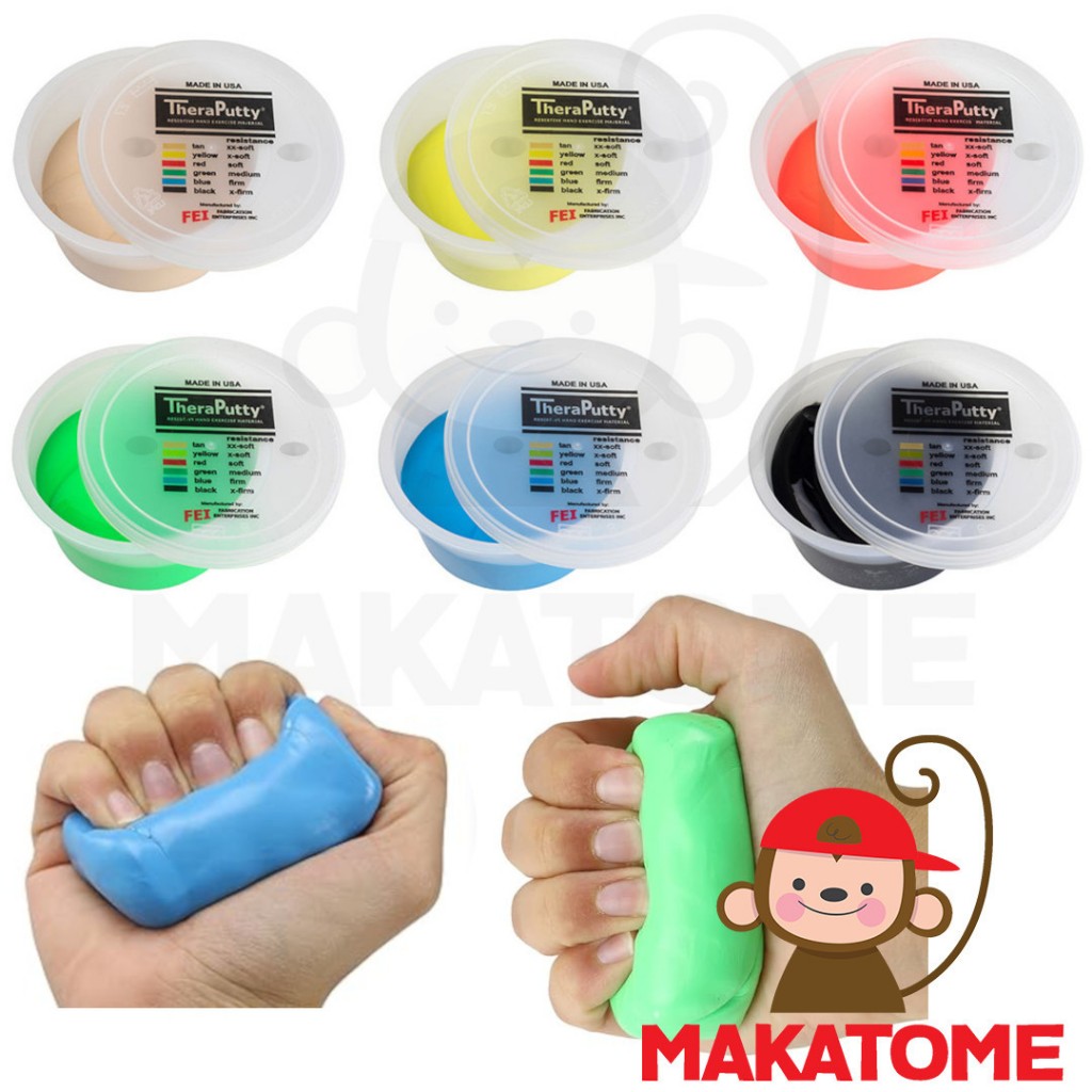 Jual CanDo Theraputty Plus Hand Exercise Putty Set, 2oz - Thera putty Can do 2 ounce terapi ...