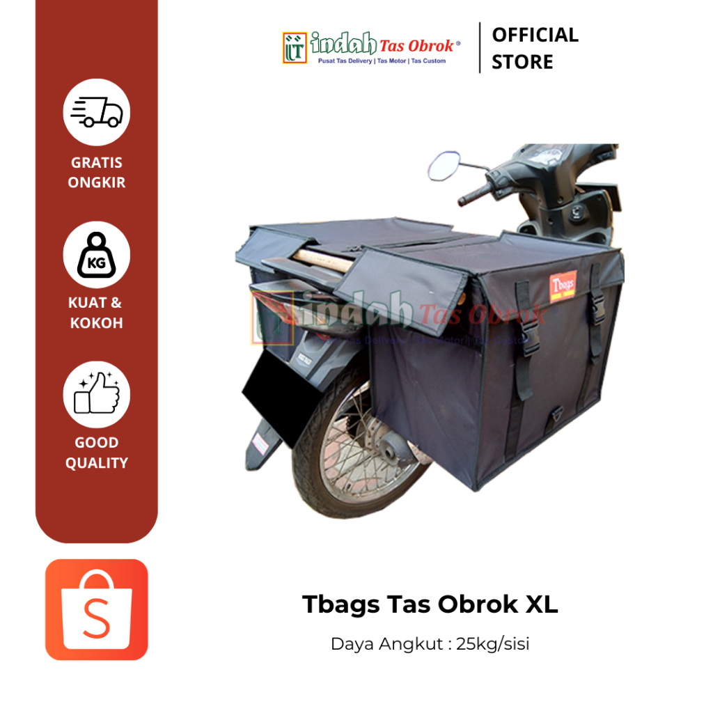 Jual INDAH Tas Obrok - TAS SALES MOTOR TBAGS TAS KERANJANG / TAS OBROK ...