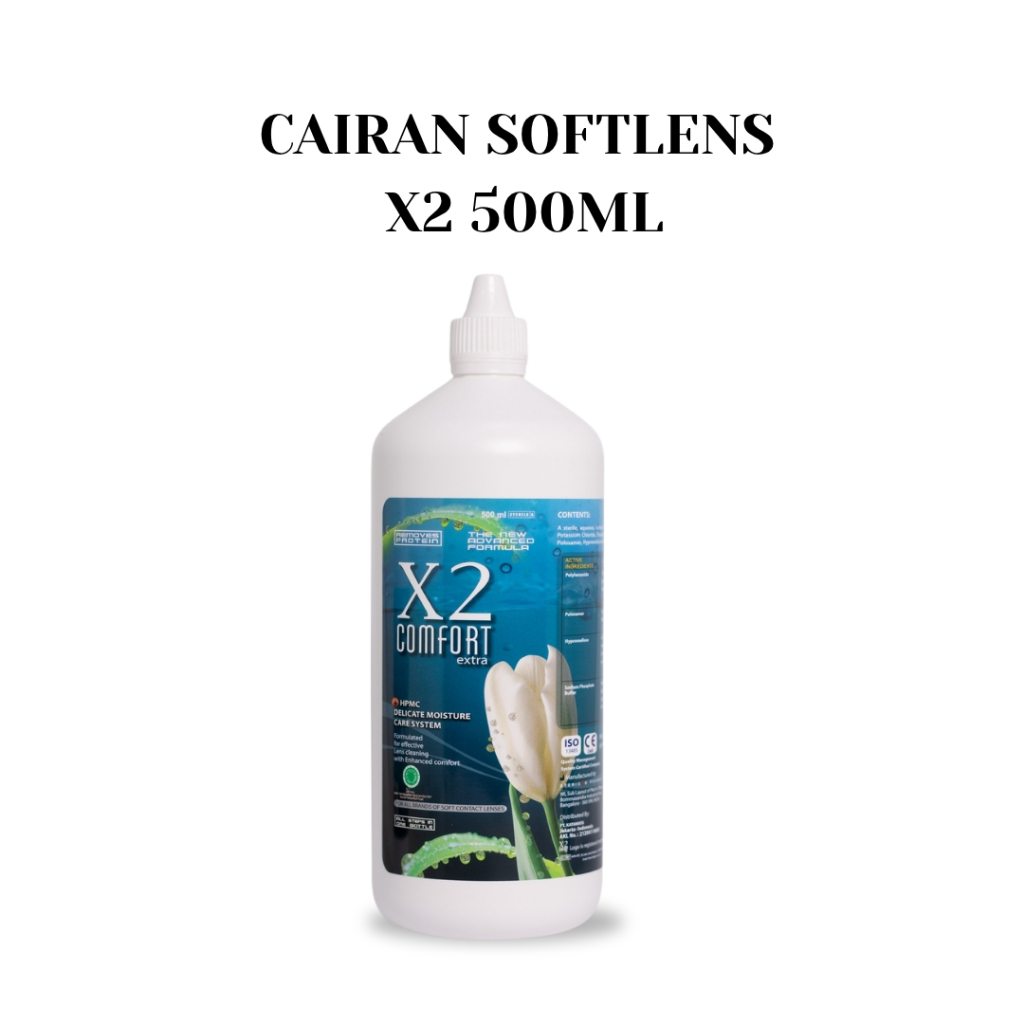 Jual CAIRAN SOFTLENS / PEMBERSIH SOFTLENS X2 500ML | Shopee Indonesia