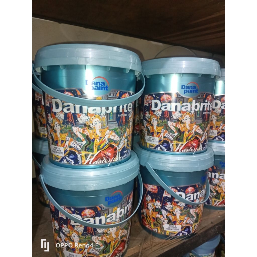 Jual Cat Dana Paint Danabrite Interior Water Base 5 Ltr/Cat Tembok ...