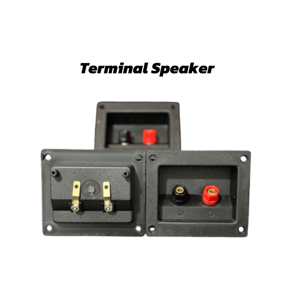 Jual Terminal Box Speaker Kotak | Terminal Speaker Kotak | Shopee Indonesia