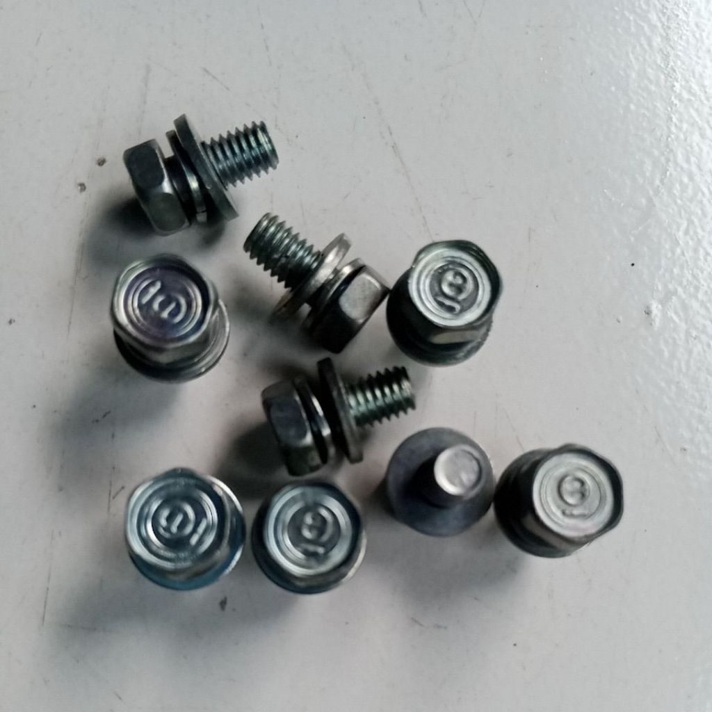 Jual baut dobel ring .6x1.2cm logo lambang Honda original harga per 1 ...