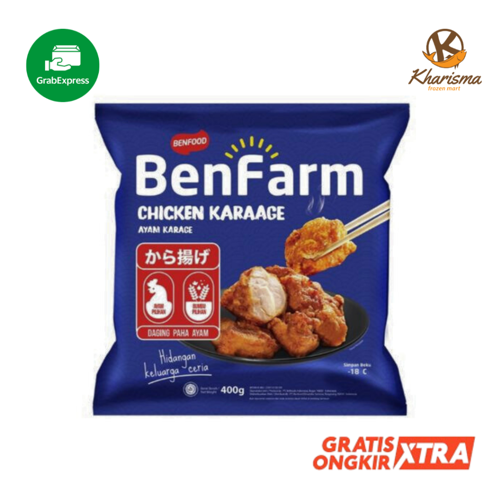 Jual Benfarm Chicken Karaage 400g Makanan Frozen Food | Shopee Indonesia