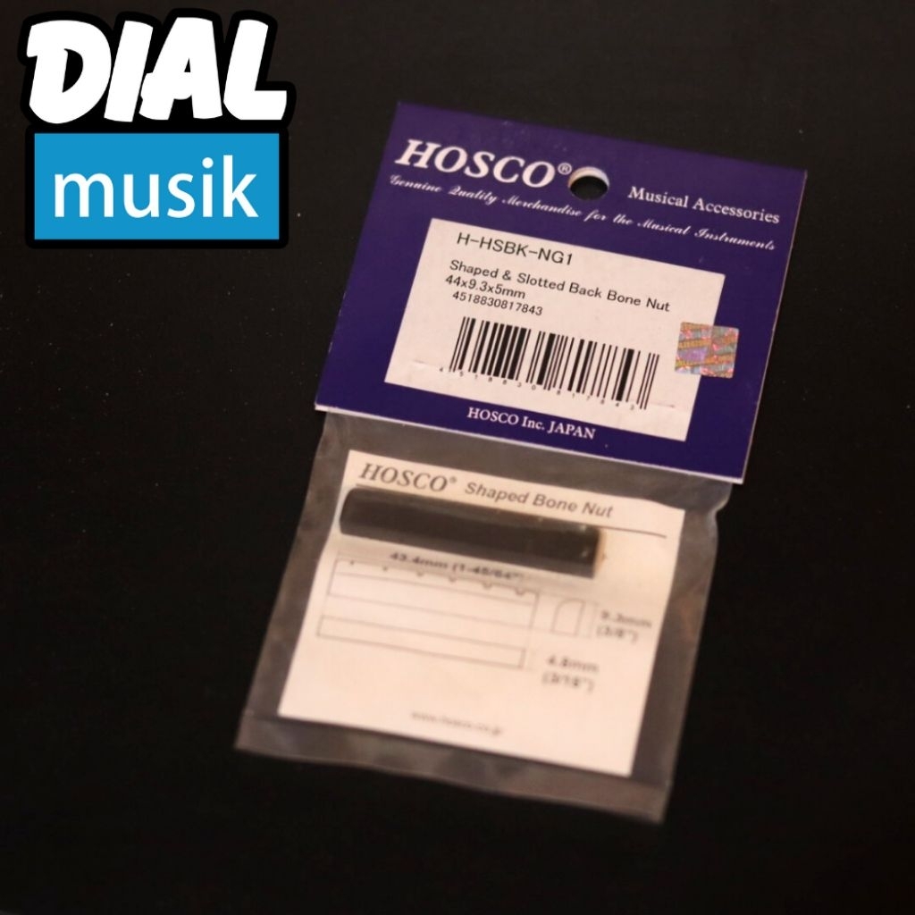 Jual Hosco H-HSBK-NG1 - Nut Tulang Gitar Elektrik Black | Shopee Indonesia