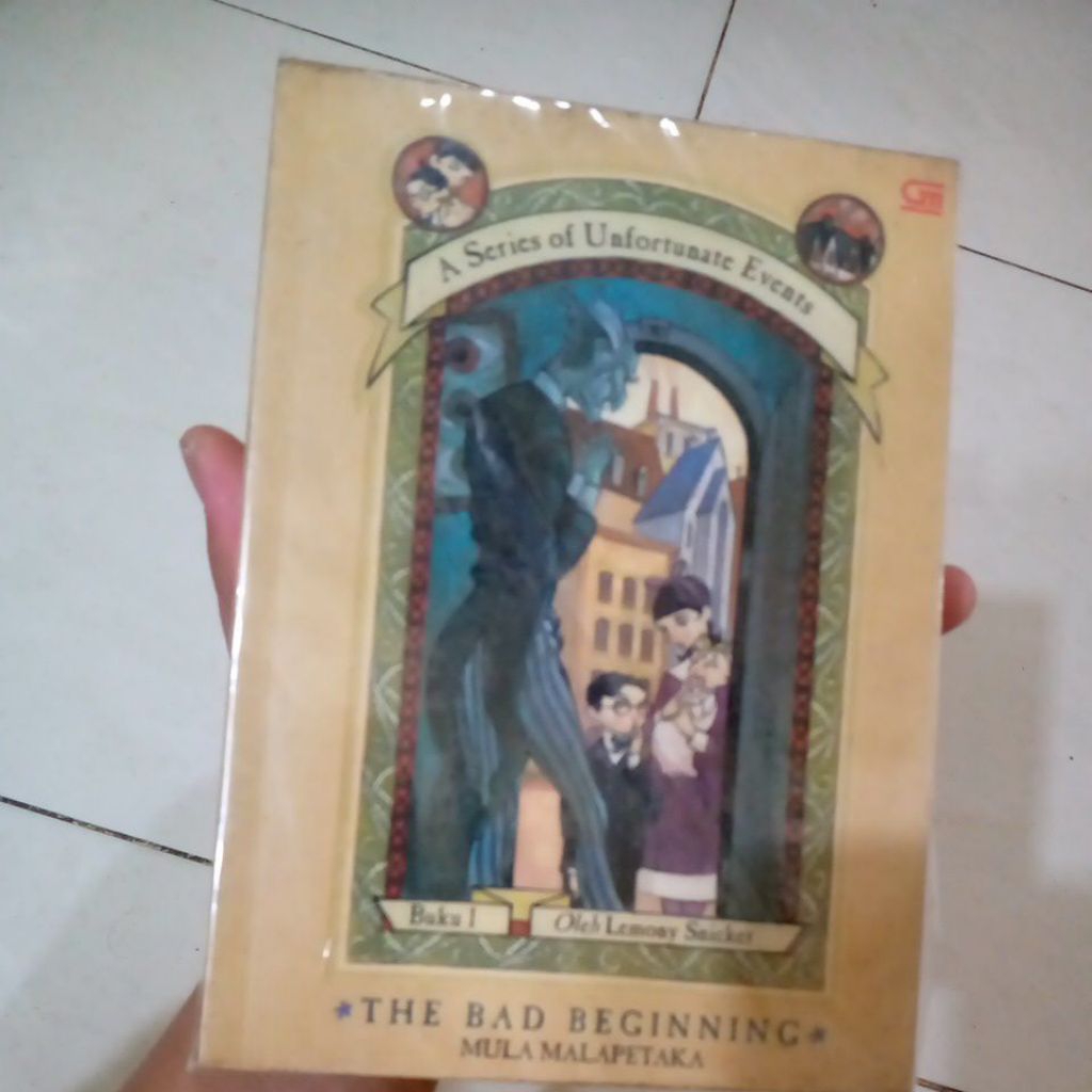 Jual a series of unfortunate events by lemony snicket 1-4 lengkap ...