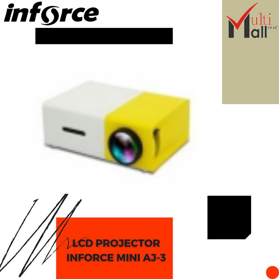 Jual LCD PROJECTOR INFORCE MINI AJ-3 - Hitam | Shopee Indonesia