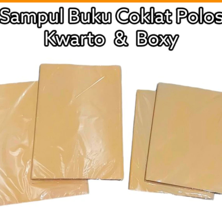 Jual Sampul Kertas Buku Tulis Copy Polos Ukuran Quarto / Boxy Nama ...
