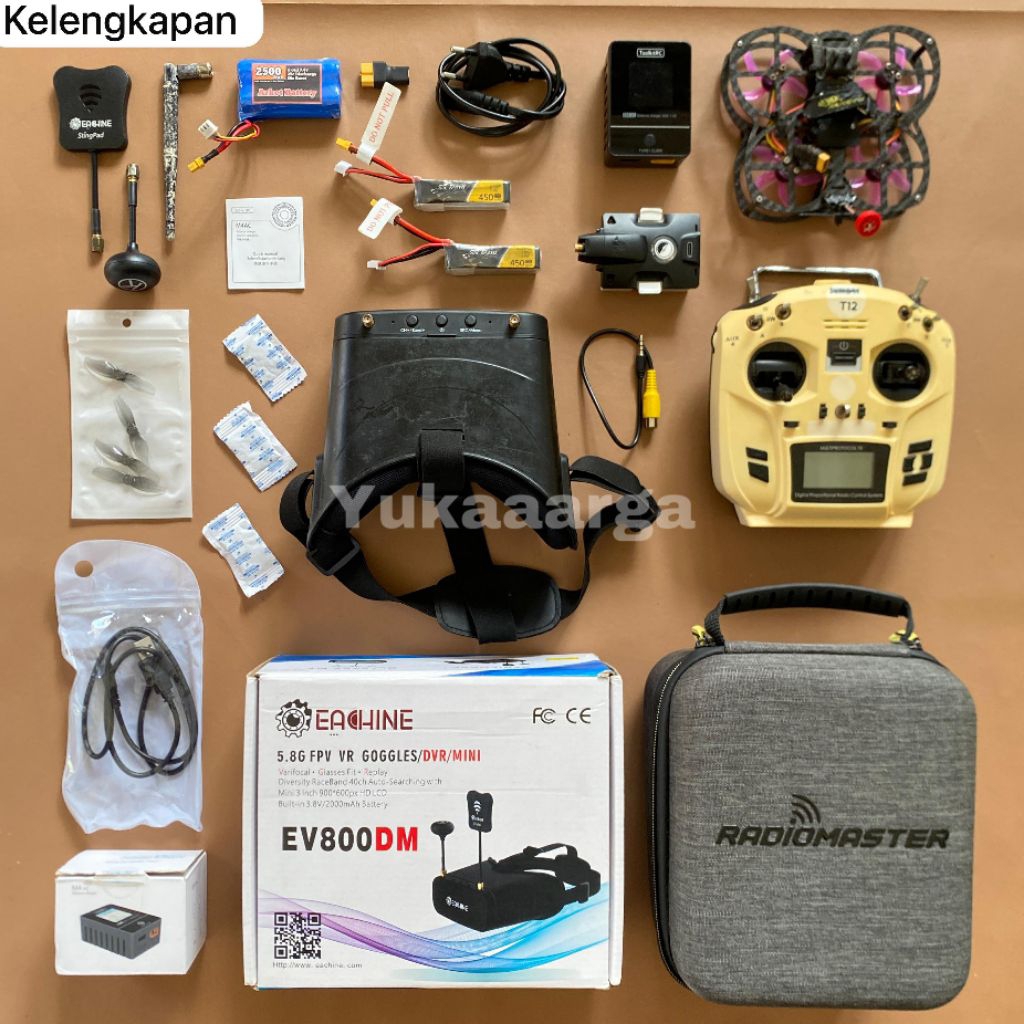 Jual Drone FPV EXUAV90 2 Inch | RTF / Ready To Fly (Paket Lengkap ...