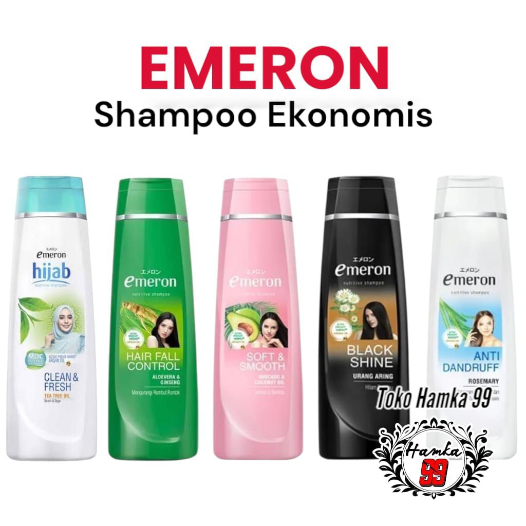 Jual Emeron Shampoo 170ml Hijab Clean & Fresh Anti Dandruff | Shopee ...
